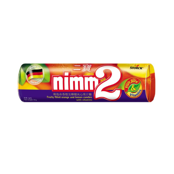 Nimm 2 Orange & Lemon Candy Roll 50g【2026-09-02 expiry】 | DCH Living
