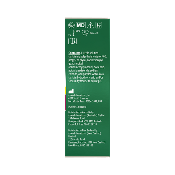Systane Ultra Lubricant Eye Drops Multidose Preservative-Free 10ml ...