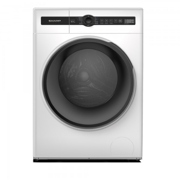 Sharp - 8kg 1200 rpm front-loading washing machine ES-FH8BH-W | DCH Living