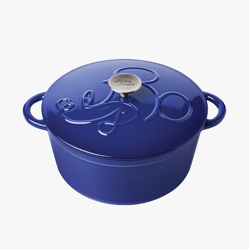 (Pre-order) ANOLON - 25CM ENAMEL CAST IRON DUTCH OVEN (BLUE) | DCH Living