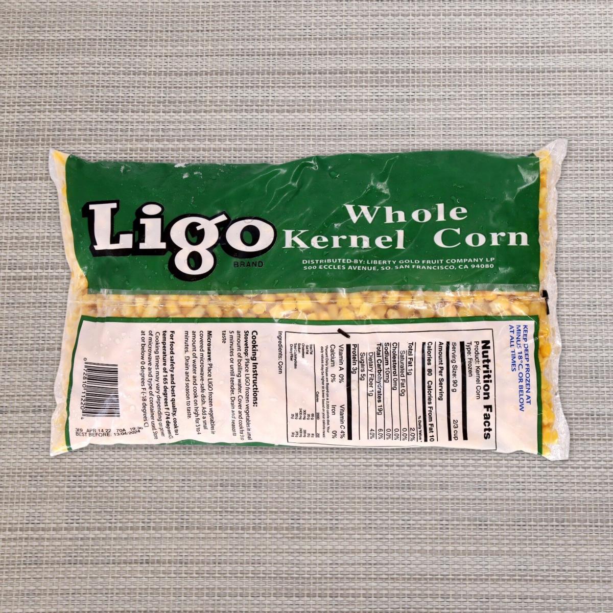 LIGO - US Corn 1kg (Frozen-18°C) | DCH Living
