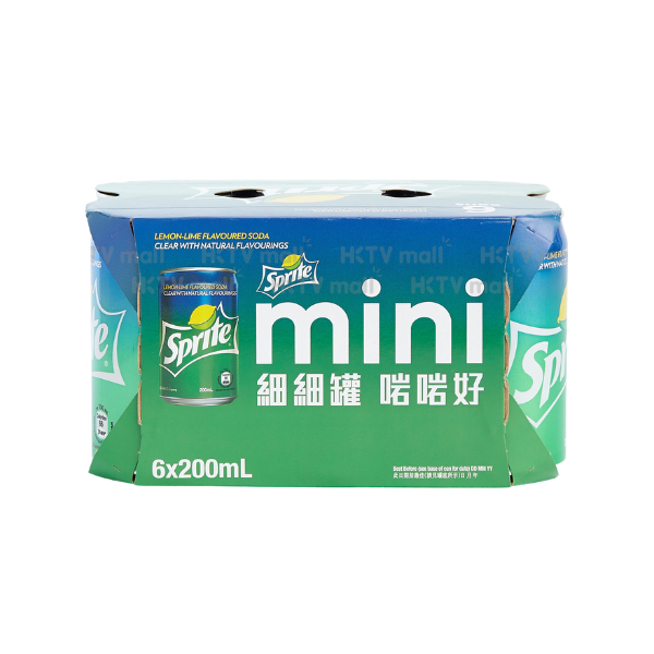 (Mini / Sprite) Mini Lemon-Lime Flavoured Soda 200ml | DCH Living