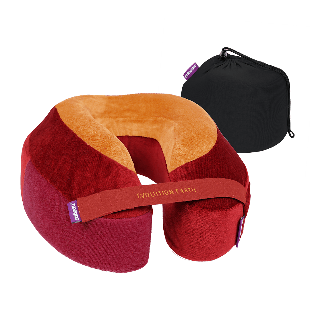 Cabeau - Evolution Earth Deluxe Neck Pillow (Fire) EVED6427 | DCH Living