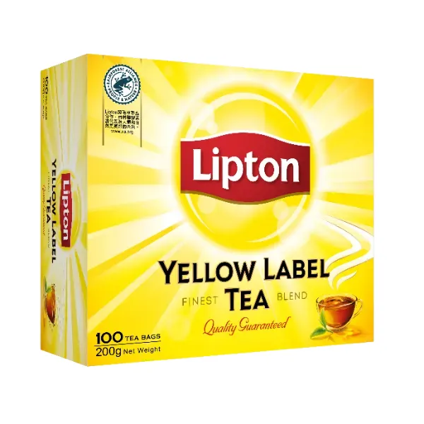 Lipton - Yellow Label Selected Black Tea 100 Tablets | DCH Living