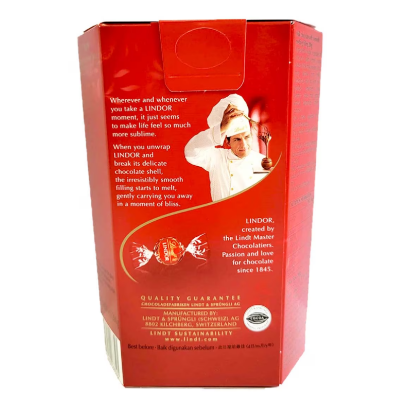 LINDOR-MILK-CORNET-200G - 3045453 | DCH Foods eShop