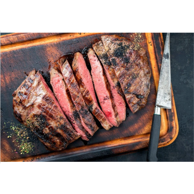 USA CAB Beef - Flat Iron Steak (Original Strip) (Frozen-18°C) 2026-02 ...