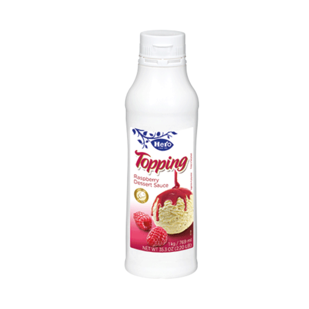 Hero Raspberry Topping (Dessert Sauce) (1 kg)【2025-12-31 到期】 | DCH Living