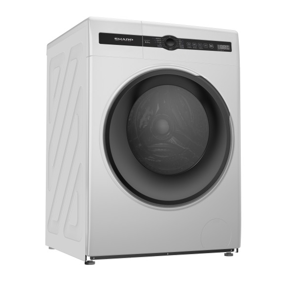 Sharp - 8kg 1200 rpm front-loading washing machine ES-FH8BH-W | DCH Living