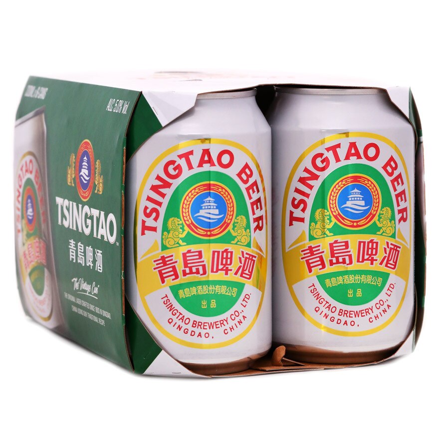 BEER-6S-CAN-TSING-TAO - 3032081 | DCH Foods eShop
