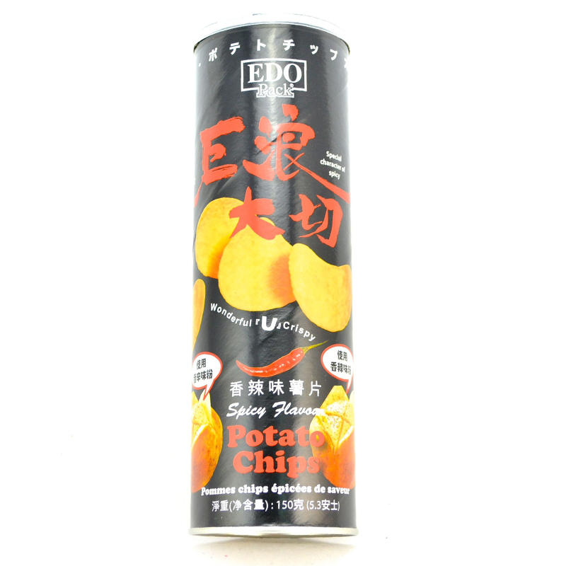 EDO-PACK-SPICY-FLAVOUR-POTATO-CHIPS-150G - 3020841 | DCH Foods eShop