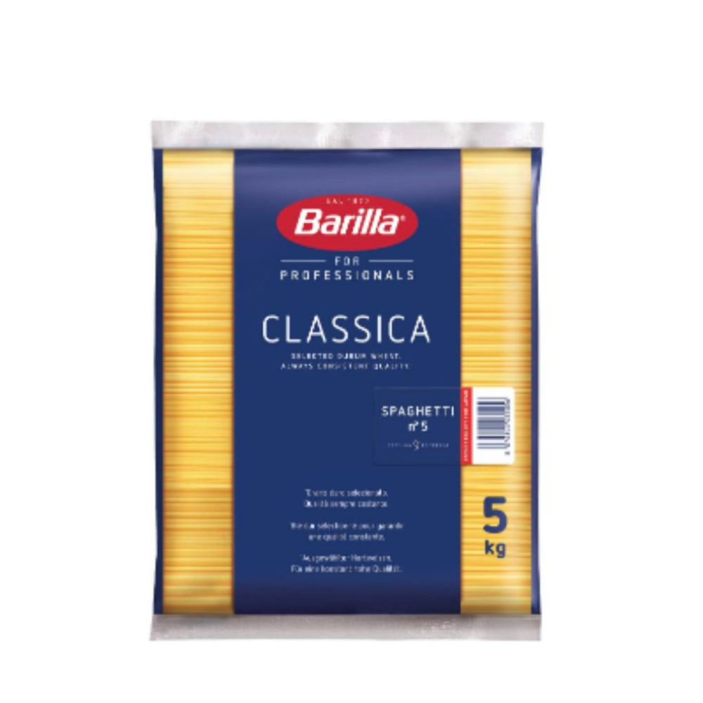 Barilla Spaghetti #5 (5 kg) | DCH Living