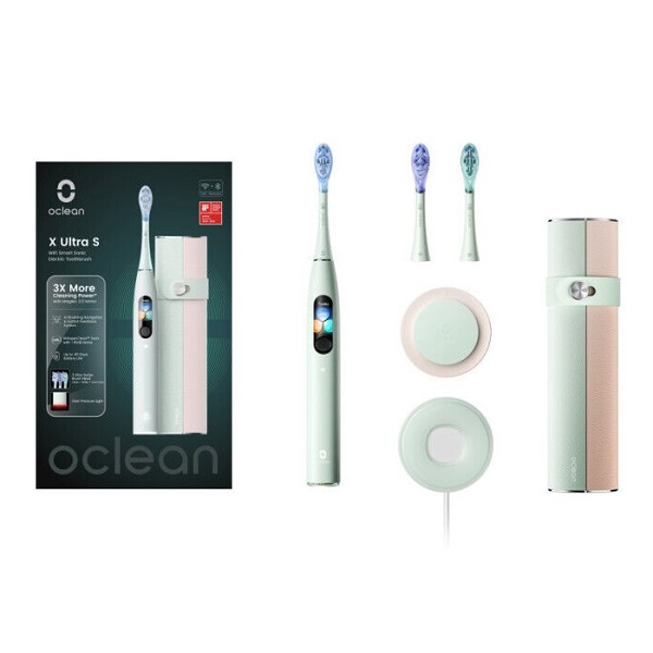 購買 Oclean牌 Oclean X Ultra S AI骨傳導技術 Wifi觸控智能聲波牙刷 (綠色) | DCH Living 大昌行生活 | DCH Living 大昌行生活