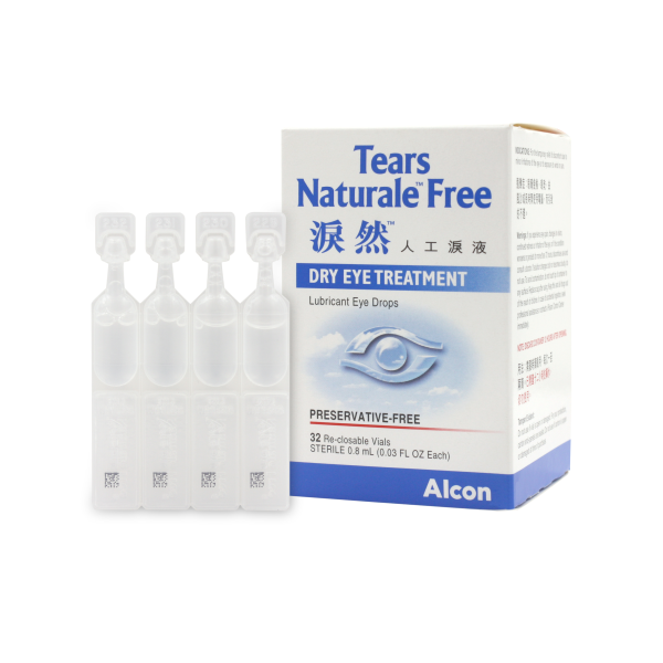 Tears Naturale Free Lubricant Eye Drops Unidose 0.8ml x 32 vials | DCH ...