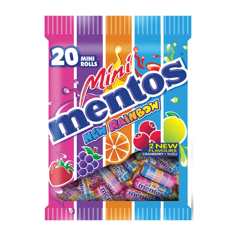 Mentos-Mini-Rainbow-200G - 3046896 | DCH Foods eShop