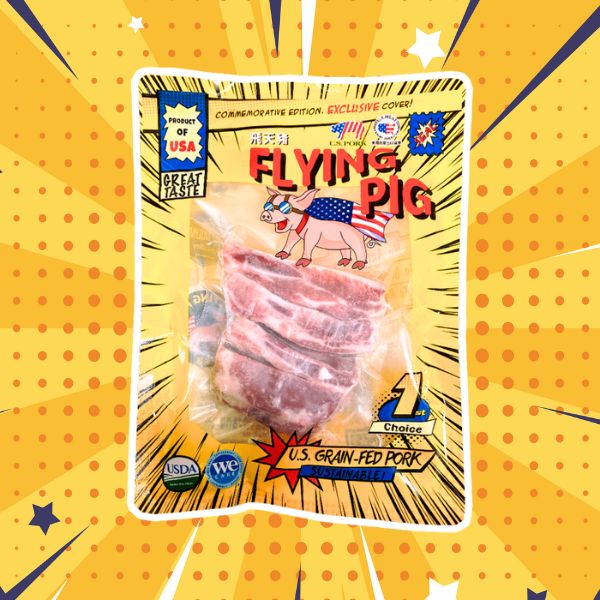 Flying Pig - Pork Loin Back Ribs (300g) | DCH Living